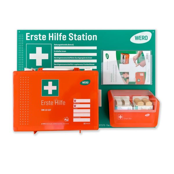 WERO Erste Hilfe Station Komplett-Set einfach online kaufen | Wucato